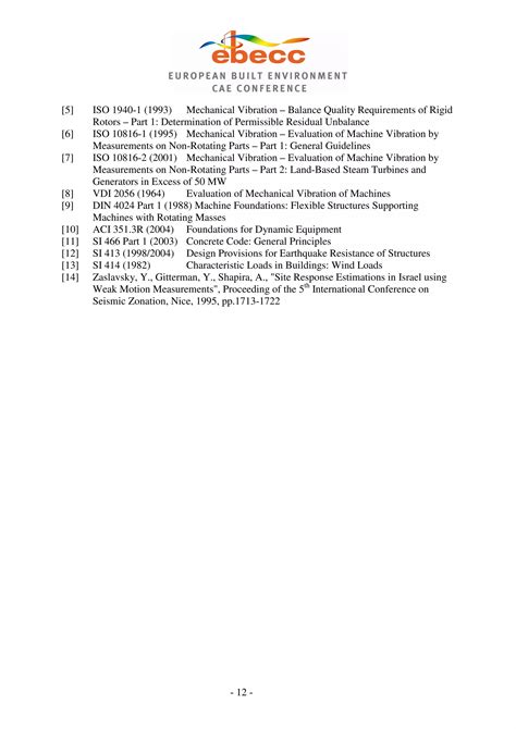 Dynamic Analysis And Structural Design Of Turbine Generator Foundations