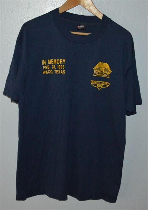 Vintage Waco Massacre Siege Texas Atf David Koresh T Gem