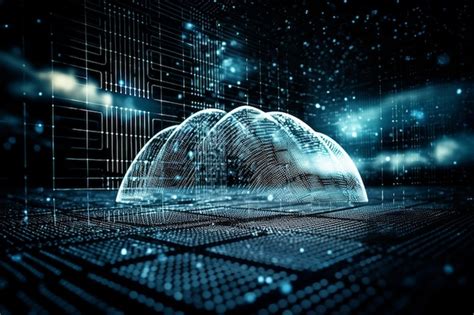 Premium Ai Image Cloud Computing Security Concept As A Technology