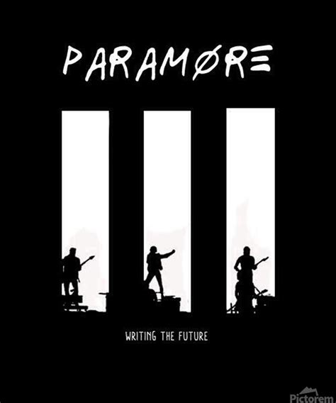 Paramore Band Logo By Lilly Newton Store Wall Art