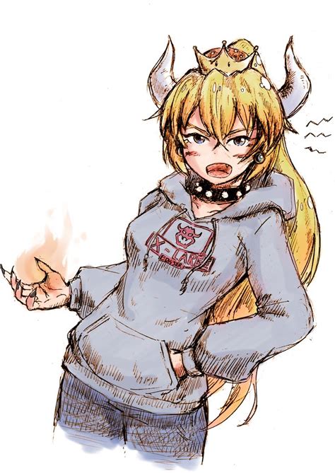 Bowsette Click Here To See More Super Mario Art Anime Mario Art