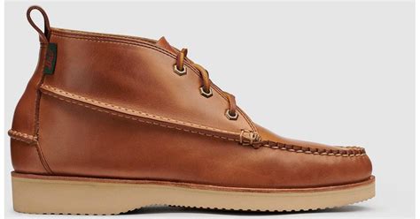 Gh Bass And Co Leather Clayton Boot In Beige Natural For Men Lyst
