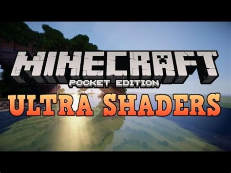 ULTRA SHADERS Mod For Minecraft PE YouTube