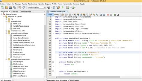 sistema básico para la gestión de una farmacia hecho en java y mysql