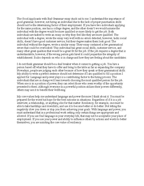 Bad Grammar Examples Paragraph At Traci Best Blog