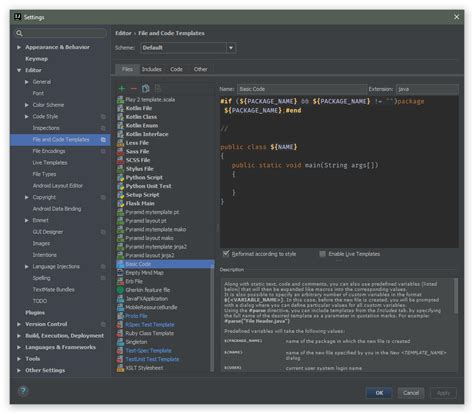 Trying To Make A Very Simple And Basic File Template IDEs Support IntelliJ Platform JetBrains