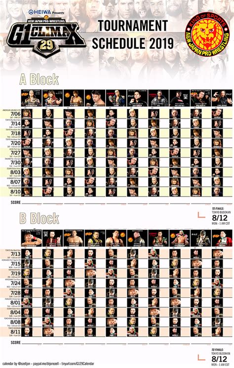 Printable G1 Scorecard Calendars Hi Res Downloads At