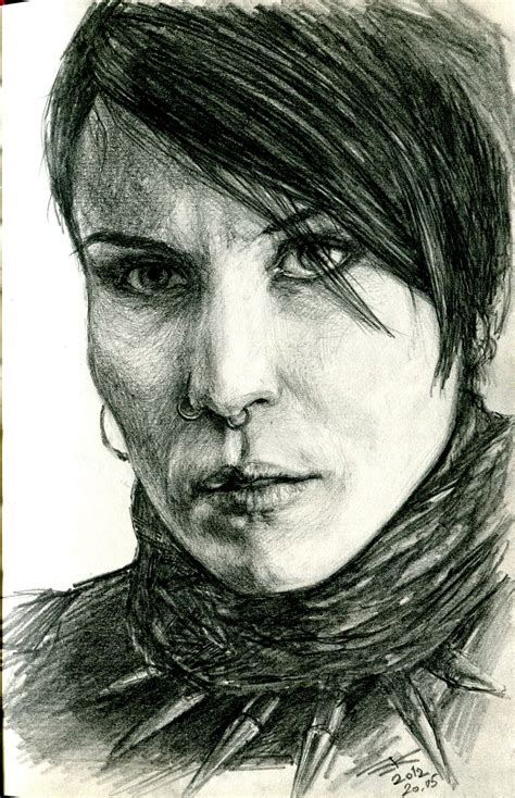 The Girl With The Dragon Tattoo Noomi Rapace By Black Griffel On