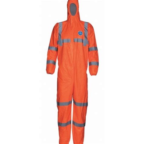 Dupont Hooded Coverallsorange2xlelasticpk25 Ty127shv2x0025xc 1