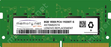 Lenovo ThinkPad T Memory Upgrades Memory NET