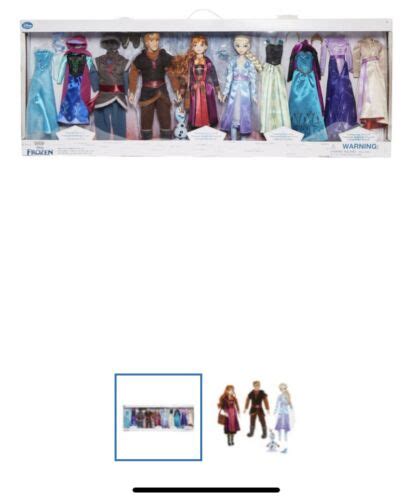 Disney Frozen Dolls And Outfits Deluxe Set Elsa Anna India Ubuy