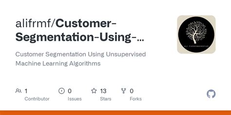 Github Alifrmfcustomer Segmentation Using Clustering Algorithms