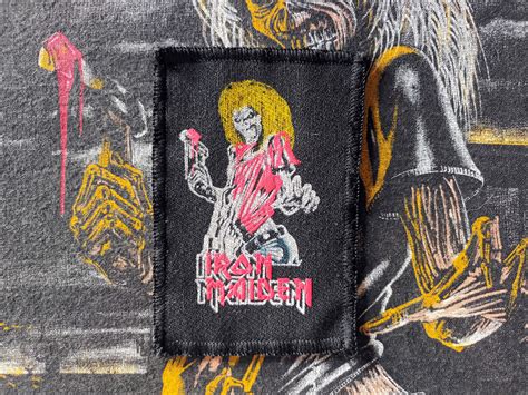 Iron Maiden “killers” Printed Patch Eddies Battle Vest