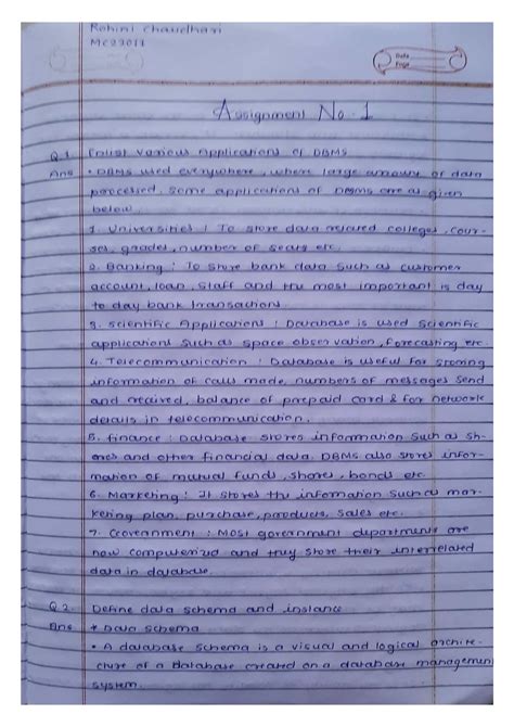 Assignment Adbms BBA Studocu