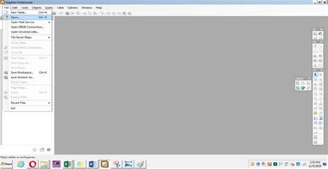 Create Read Writable Editable Mapinfo Tab