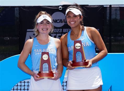 Uncs Fiona Crawley And Carson Tanguilig Win Ncaa Doubles Championship