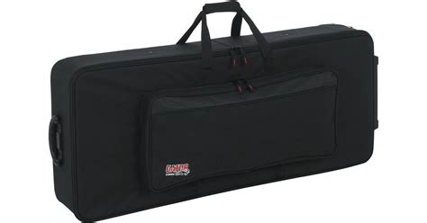 Gator Gk 61 Keyboard Case With Wheels For 61 Note Keyboard Gk 61