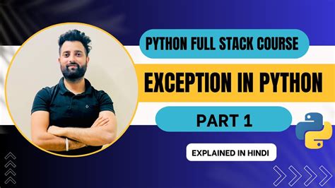 Exception Handling In Python Python Tutorial For Beginners