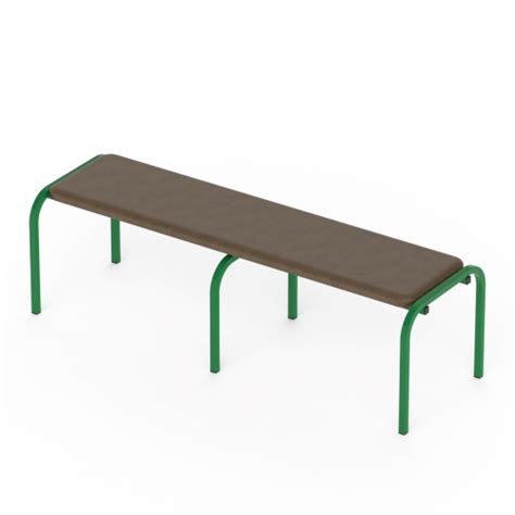 Лавка детская для раздевалки на металлическом каркасе | Folding table ...