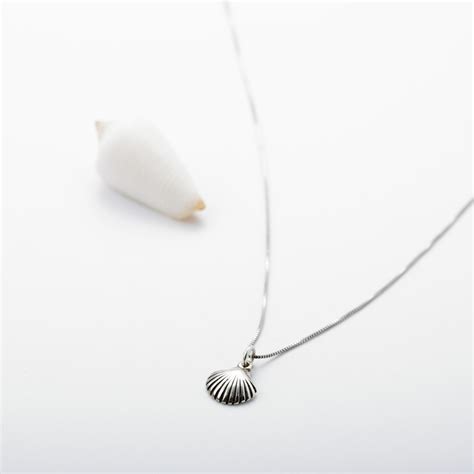 【angel Me】可愛 貝殼 Shell S925 純銀 項鍊 情人節 禮物 Angel And Me 珠寶銀飾 Iopen Mall