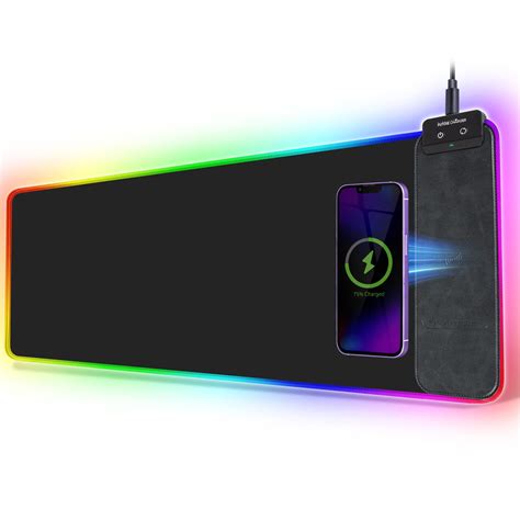 Gim Wireless Charging Rgb Gaming Mouse Pad The Super Fox Lupon Gov Ph