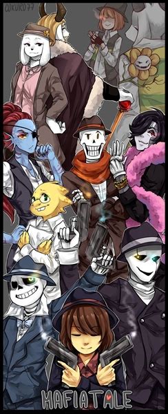 Um amor na máfia undertale mafiatale Asriel História escrita por Blood moon Spirit