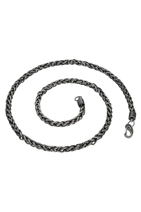 Chavin 5 Mm 60 Cm Retro Çelik Erkek Zincir Ep24