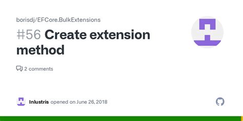 create extension method · issue 56 · borisdj efcore bulkextensions