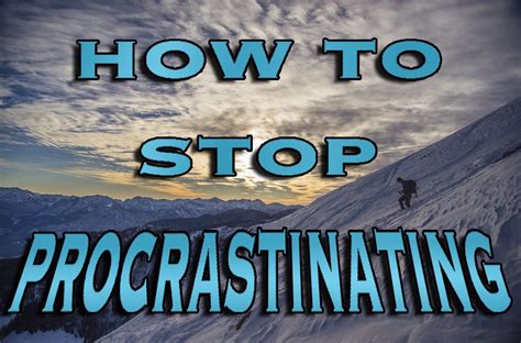 How To Stop Procrastinating Omega Executive Outsourcing Leadership Training And Development