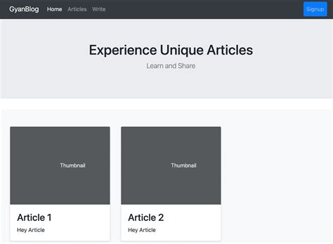 Next Js Bootstrap Starter Nice Template Navbar Header And Few Pages GyanBlog