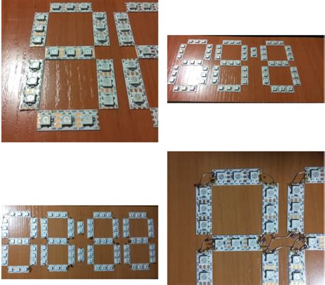 Часы на адресной светодиодной ленте Ws2812b Arduino2 Пикабу