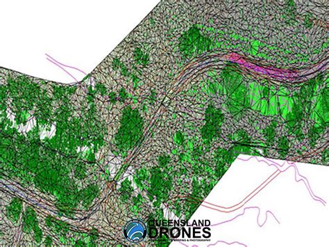 Lidar Mapping Of Rural Road Corridor Queensland Drones