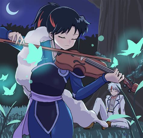 Higurashi Towa And Setsuna Hanyou No Yashahime Drawn By Urin