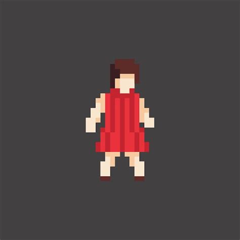 Premium Vector Pixel Art Game Character