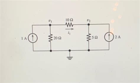 solved 1a u Με 20 Ω 10 Ω Μ Ω Ο 24 complete the current
