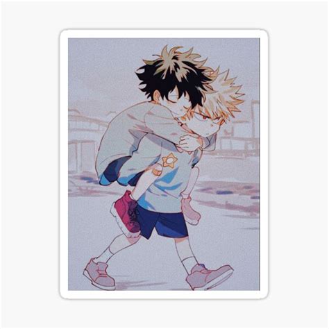 Bakudeku Sticker By Gandions Redbubble