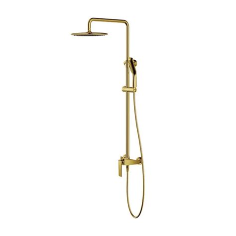 Modern Design Rose Gold Shower Set Bathroom Tap Luxury Golden Shower