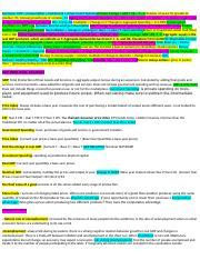 ECON FINAL STUDY GUIDE Docx Formulas GDP Consumption Investment Government SpendingPrivate