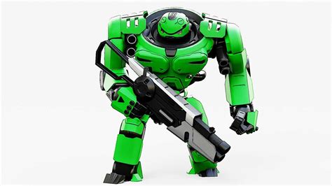 Doom Fighter V 2 Rigged For Unreal Engine Unity Mixamo Cgtrader