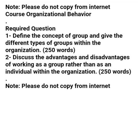 solved note please do not copy from internet course