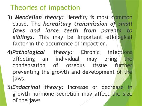 Third Molar Impacted Tooth Development And Surgical Complicationspptx