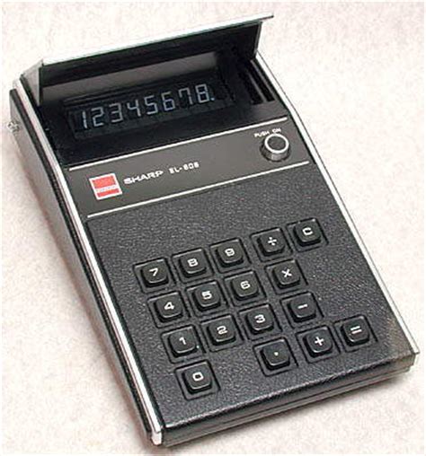 Early LCD Calculator Photo Library