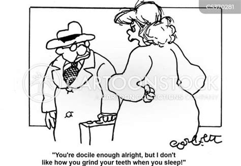 Teeth Grinding Cartoons And Comics Funny Pictures From Cartoonstock