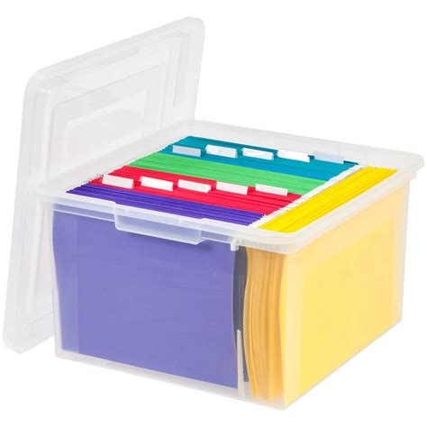 Iris Usa Dual Purpose Letter And Legal Size Office File Storage Box