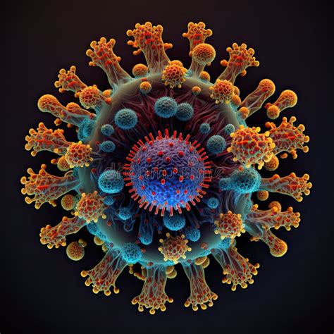 Visualizing The Process Of Covid 19 Virus Inside Human Generative Ai