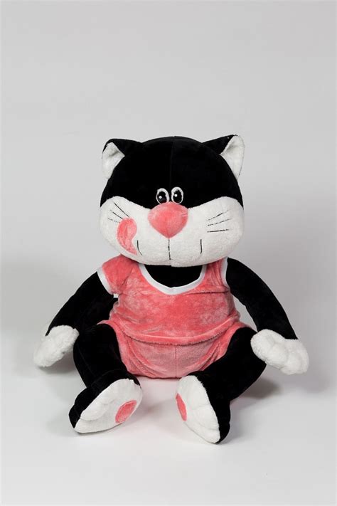 Игрушка Кот Симка черный /45 см/ Мягкая игрушка/ Котик мягкий/ Большая ...
