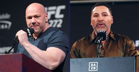Oscar De La Hoya Sends 4 Word Warning To Dana White After He Announced