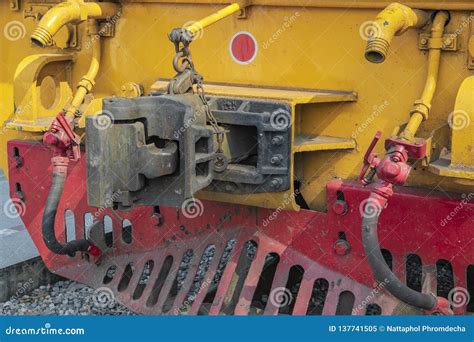 Close Up Knuckle Front Wheel Hubs And Caliper Disc Brake Unit Assembly