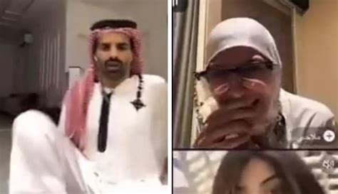 شاهد ردة فعل سعود القحطاني بعدما تفاجأ بوجود الأميرة خلود بنت خالد