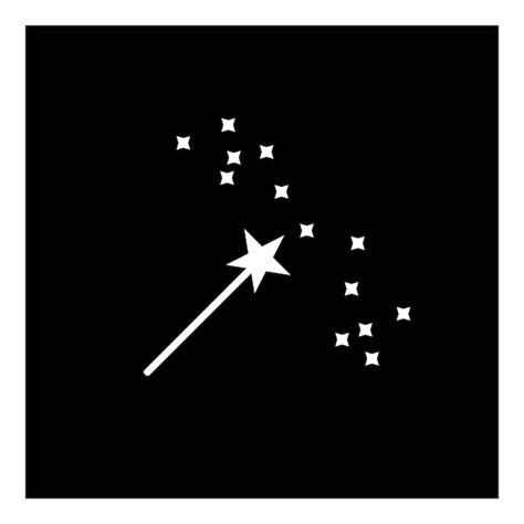 Premium Vector Magic Wand Logo
